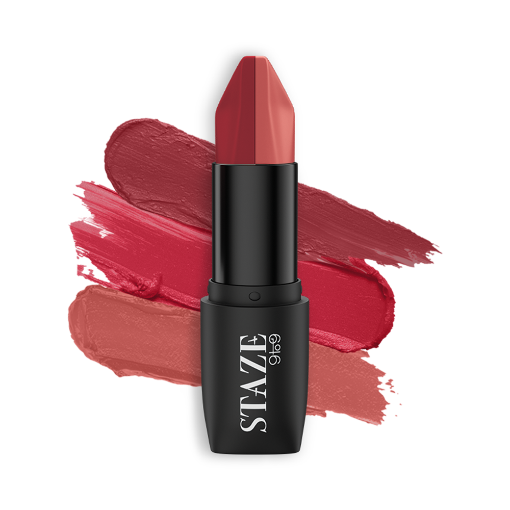 Love Tri-Angle 3 In 1 Lipstick - 03 Caramel Rose – Staze Beauty