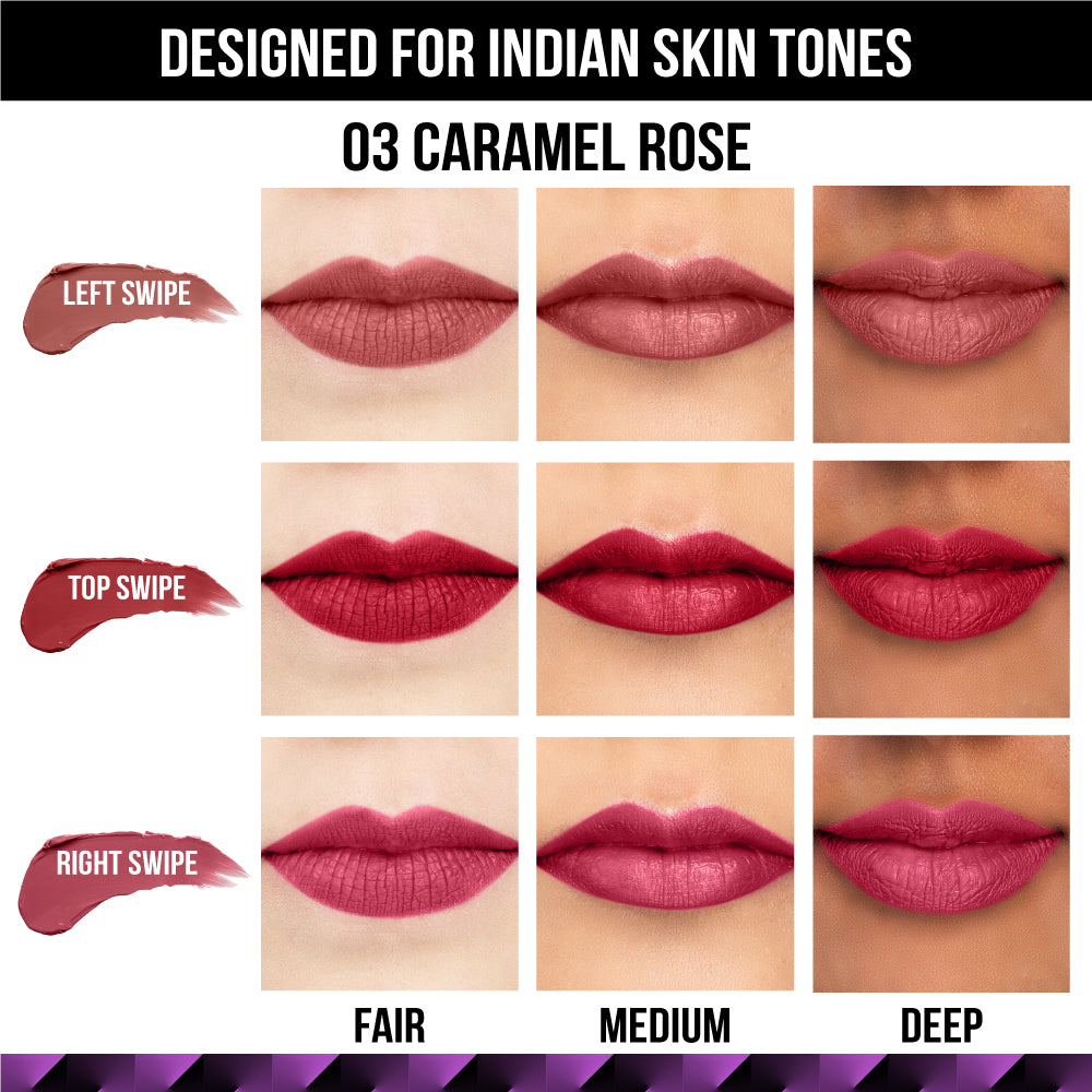 Staze Love Tri-Angle 3 in 1 Lipstick - Bullet Matte Lipstick – Staze Beauty