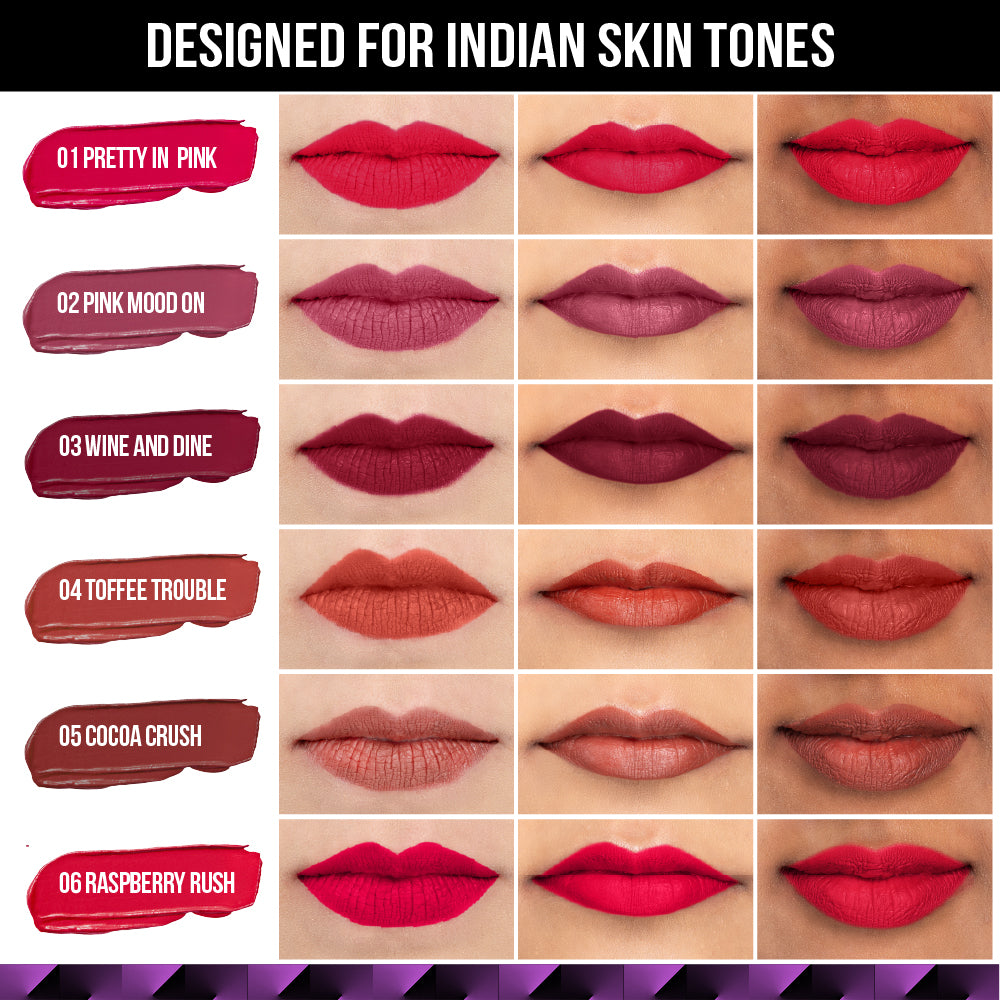 Staze Lips Don't Lie - 12H Liquid Matte Lipstick – Staze Beauty