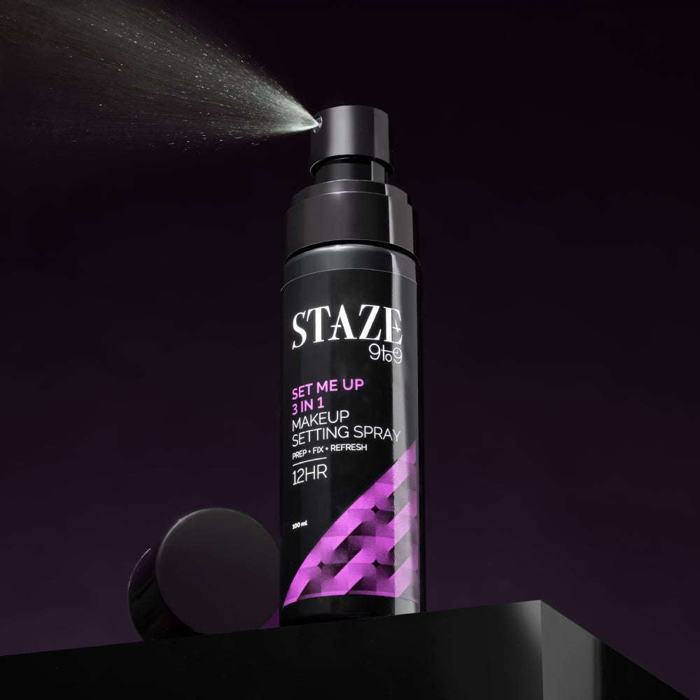 Staze Set Me Up - 3-in-1 Makeup Setting Spray – Staze Beauty